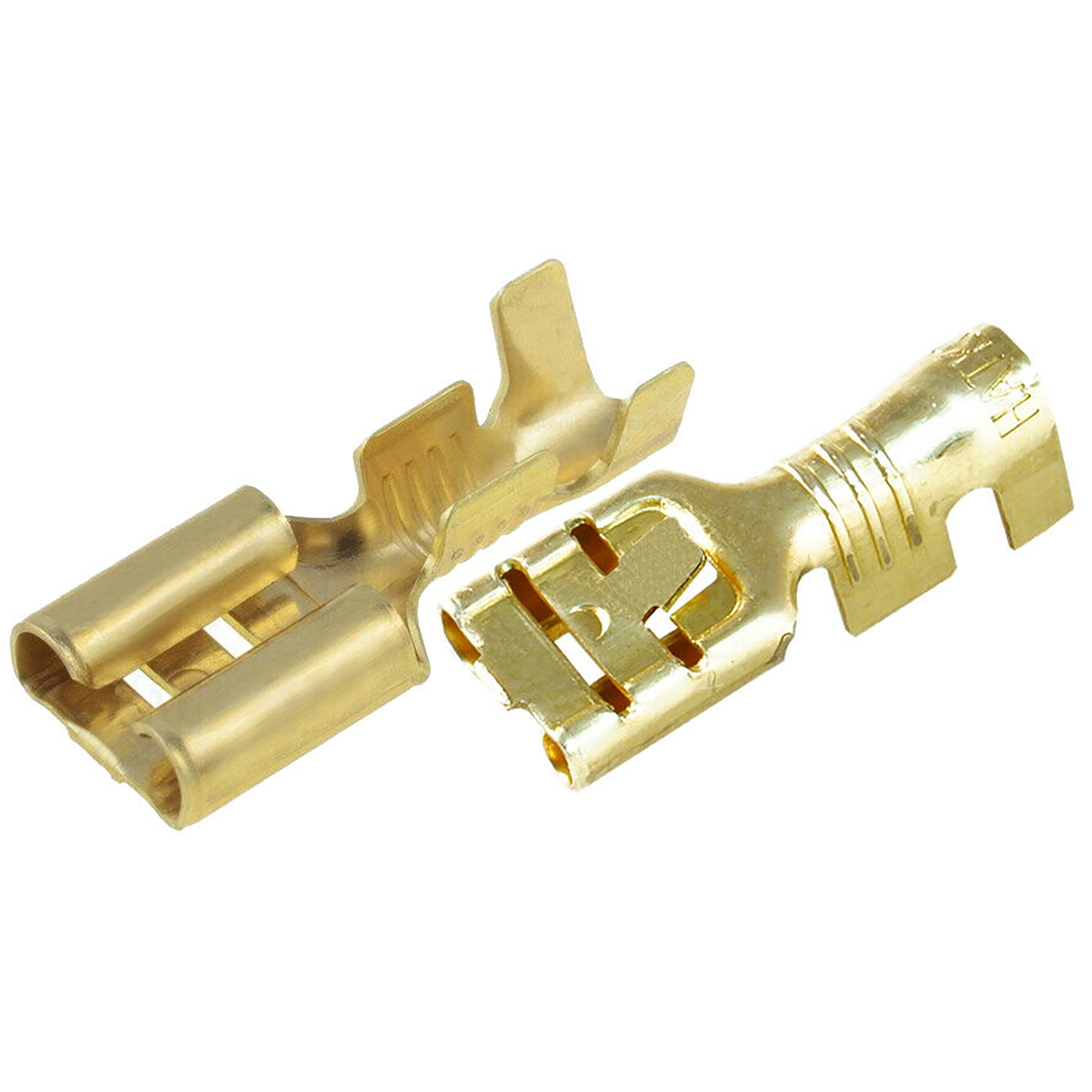 100 pieces flat receptacles with hooks 6.3mm female | Kayoo International