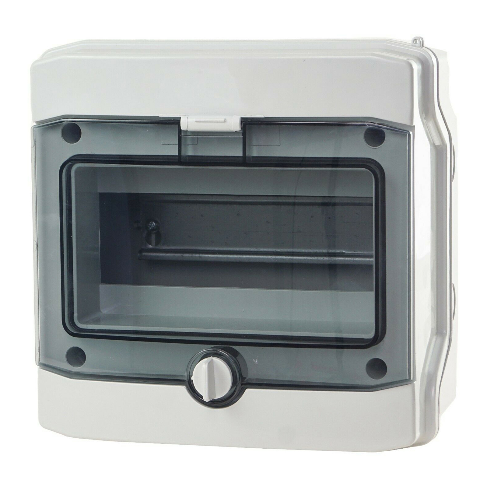 Fuse box small distribution box 8 modules 1-row IP65 surface-mounted ...