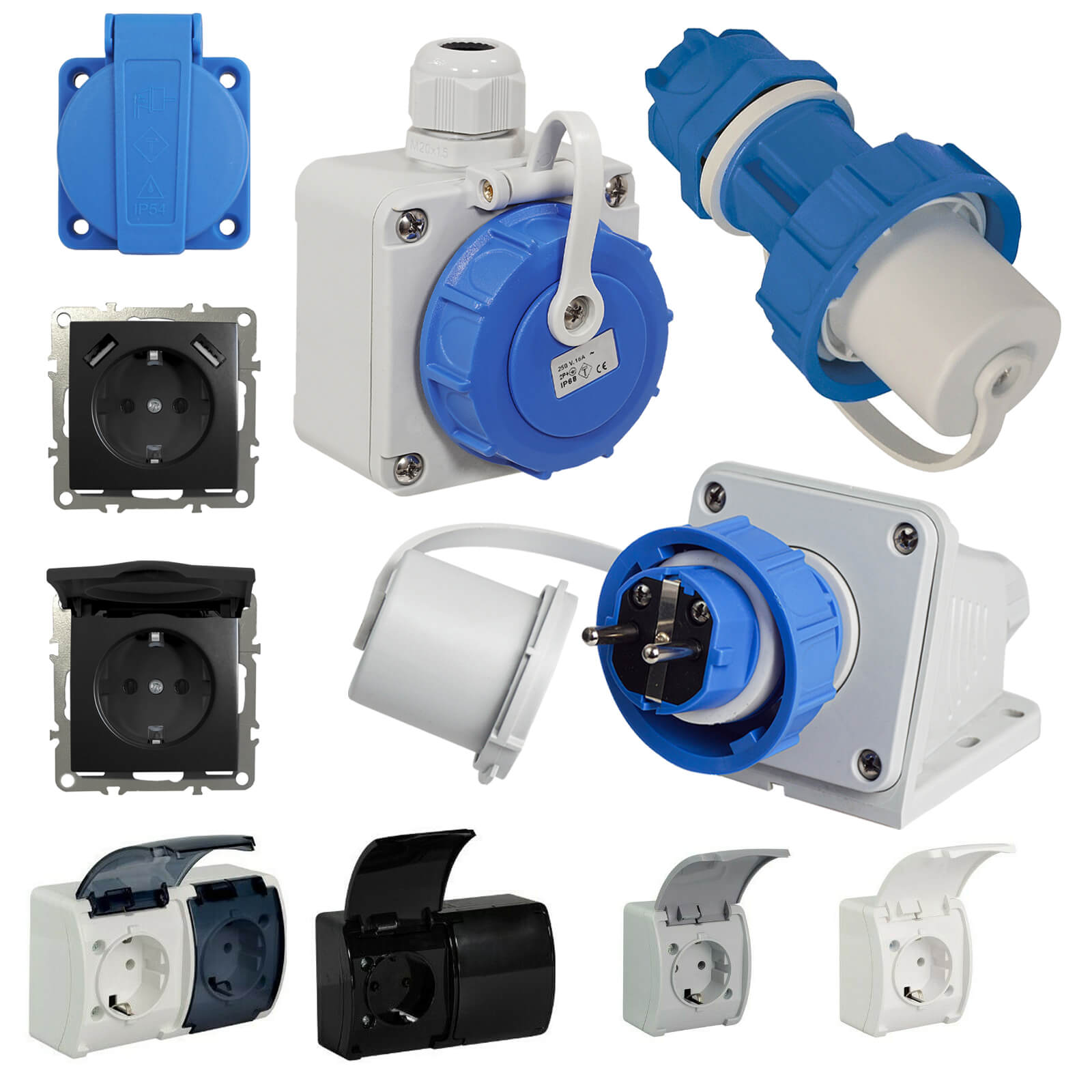 Buy high quality Schuko plugs and sockets online! | Kayoo International