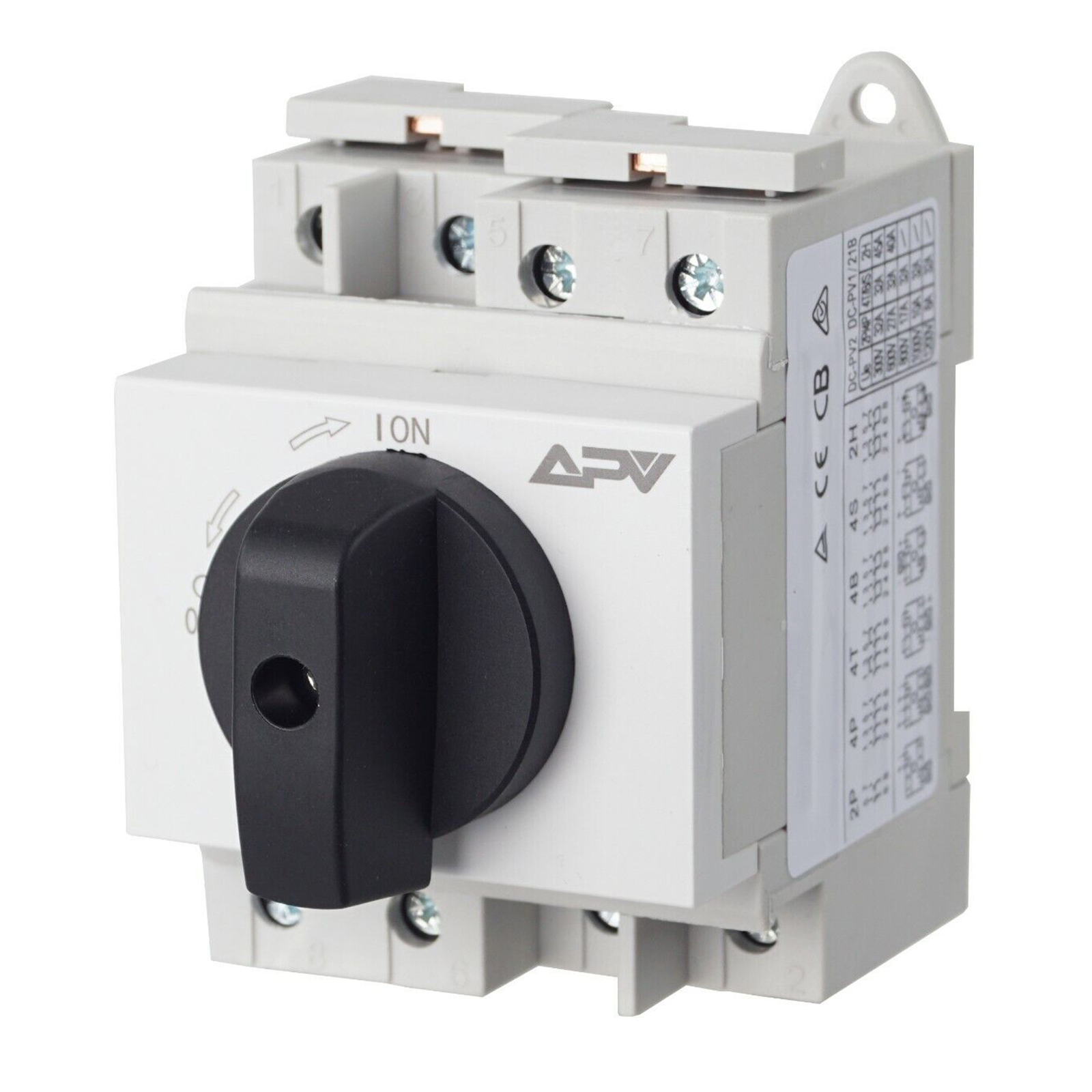 DC Trennschalter 1200V PV Solar Ausschalter 4-polig 32A IP20