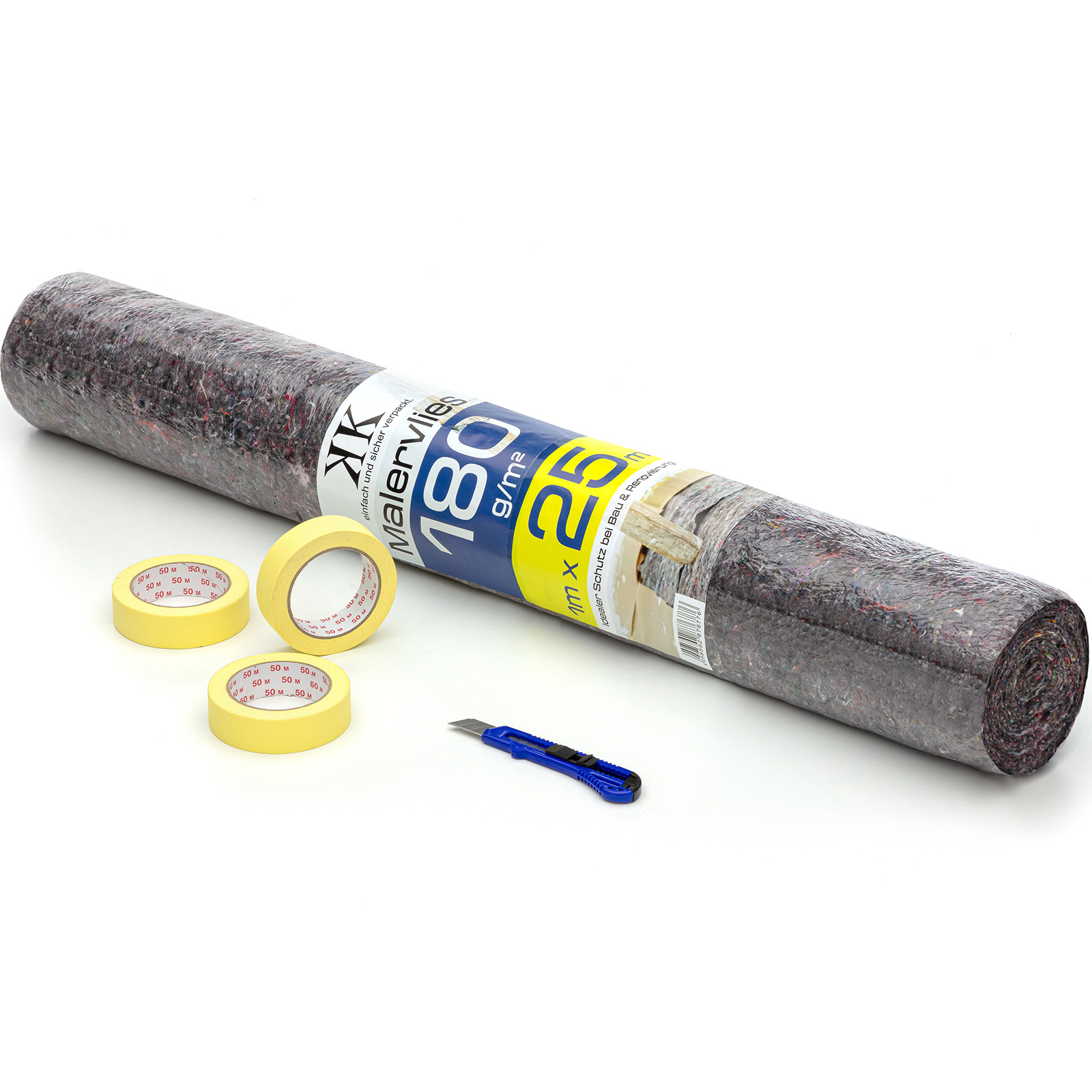 Achetez kit non-tissé de peintre 5m de ruban de crêpage cutter | Kayoo ...