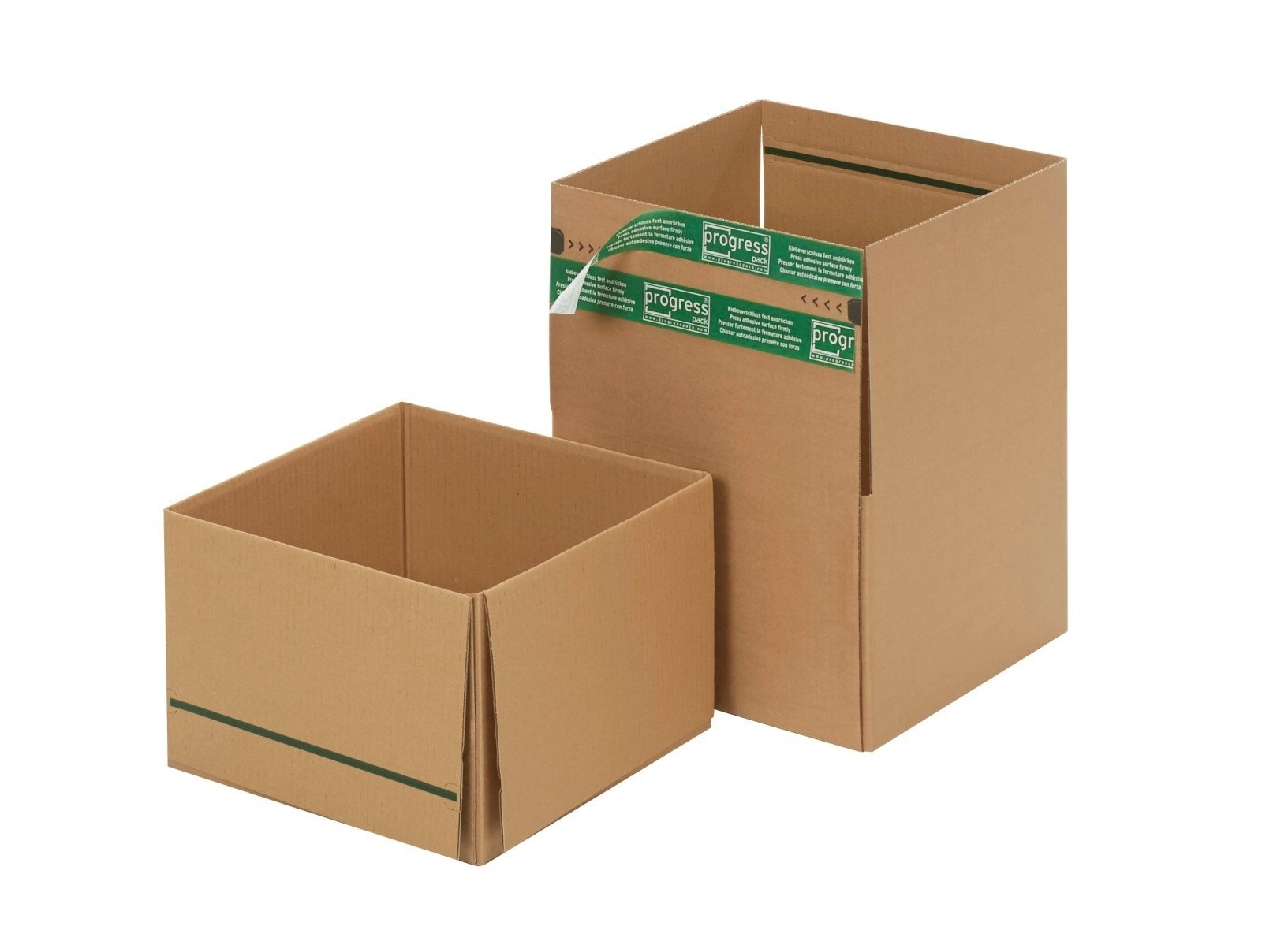 System shipping transport carton with SuperFLAP 284 x 284 x 167 mm ...