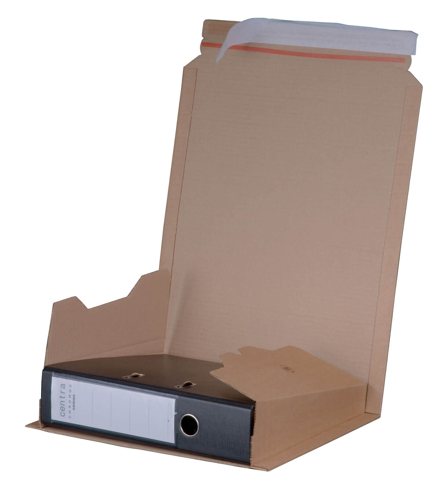 Cartons de dossiers de commande 320x285x35-80mm brown maintenant ...