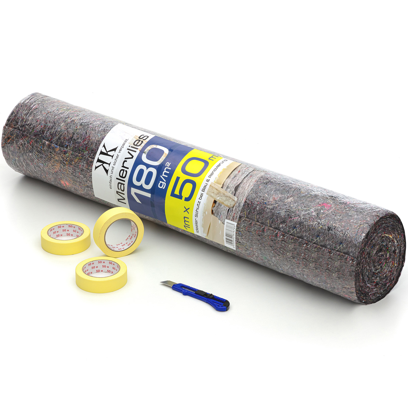 Achetez kit non-tissé de peintre 5m de ruban de crêpage cutter | Kayoo ...