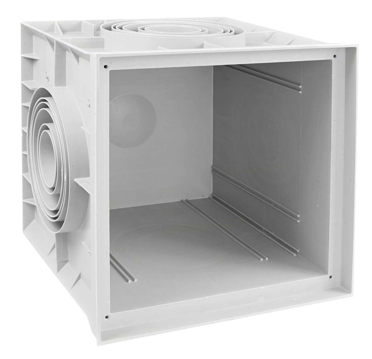 Revisionsschacht Kontrollschacht 550x550x500mm Deckel